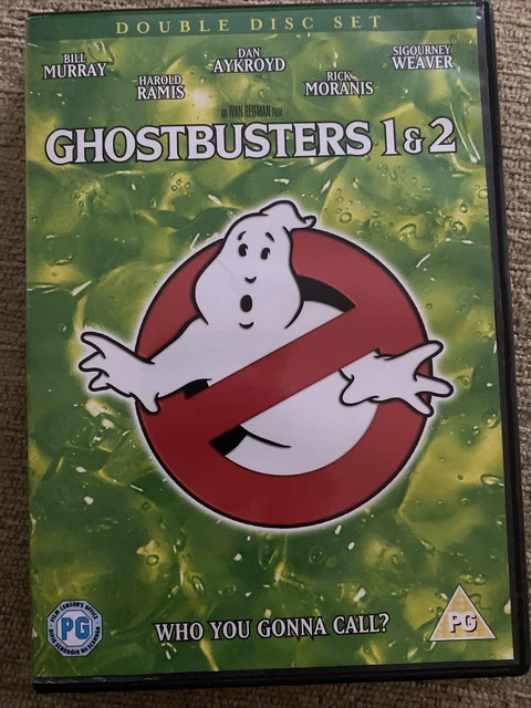 GHOSTBUSTERS / GHOSTBUSTERS 2 (DVD, 2005) 1&2 2-Disc Set EUR 1,52 ...