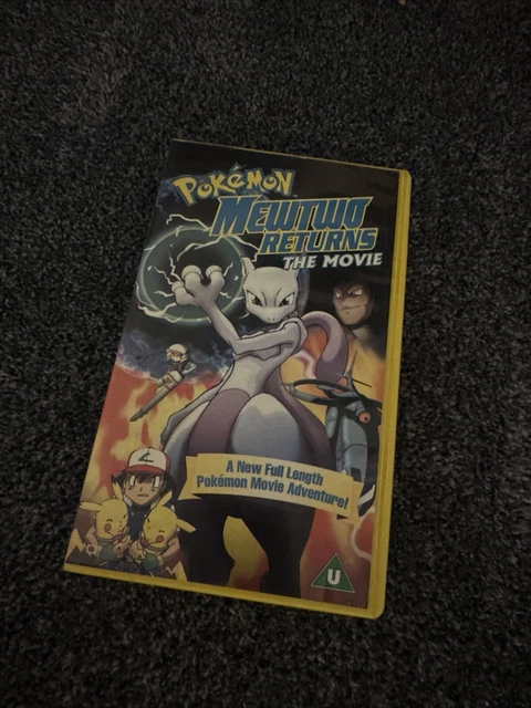 POKEMON: MEWTWO RETURNS VHS (WB Kids, Nintendo, 2001) Pokemon, Mewtwo £ ...