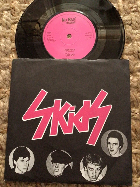 THE SKIDS - Charles E.P. Original 1978 UK 1st No Bad Records NB-1 Punk ...