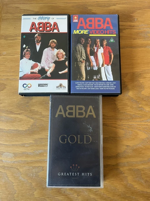 ABBA VHS BUNDLE - The Story Of - Gold - More Video Hits EUR 17,55 ...