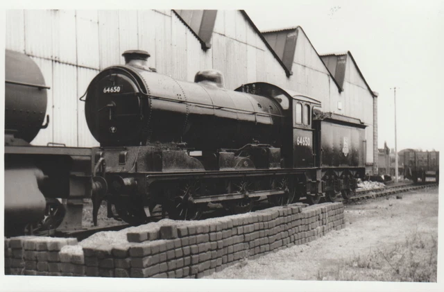 CLASS J19 64650 Hither Green 17.8.1954 Southern Region Railway ...