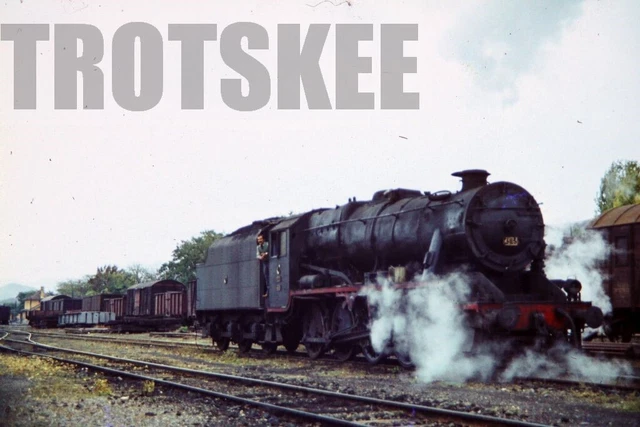 35MM SLIDE TCDD Turkish Railway Steam Loco 45165 Irmak 1983 Original ...