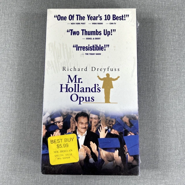MR HOLLANDS OPUS VHS Tape Movie Sealed 1995 New Dreyfuss £8.35 ...