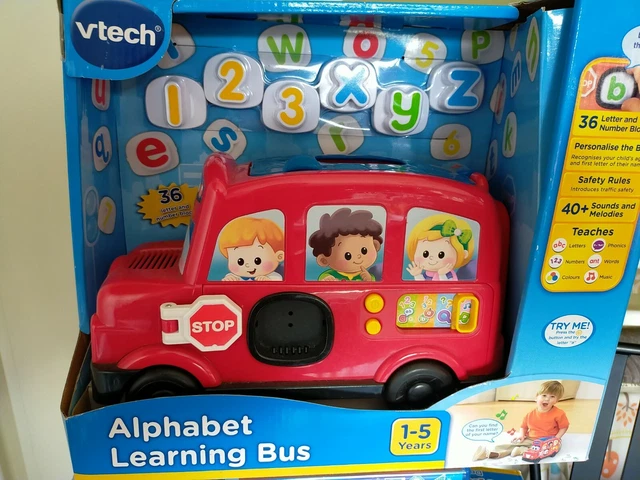 VTECH ALPHABET LEARNING Bus £6.99 - PicClick UK