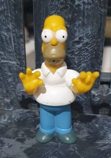 IMAGINEXT THE SIMPSONS Homer simpson Action figure shock excited face ...