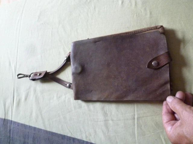 MILITARIA WWI, SUPERBE Porte Cartes D4Officier Avec Boussole Directrice ...