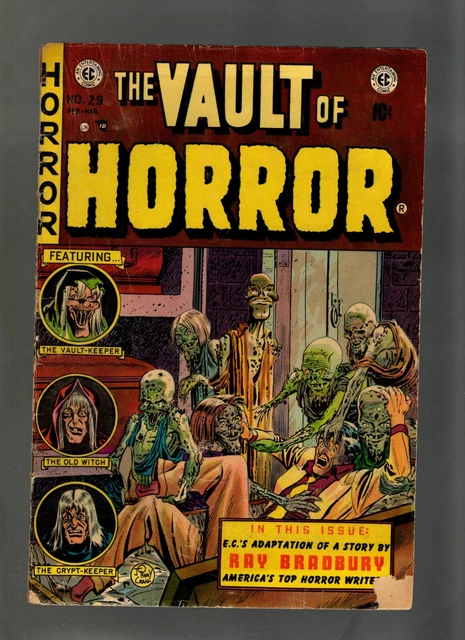 VAULT OF HORROR #29, Pre Code E.c Horror, Couverture Classique Johnny ...