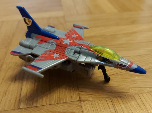 HASBRO-TAKARA TRANSFORMER G2 scorcher ""Windrazor"" + timone laterale ...