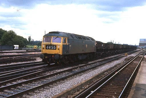 ORIGINAL COLOUR SLIDE of D1655 BR class 47 diesel loco £1.50 - PicClick UK