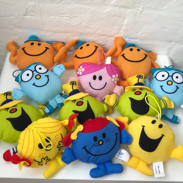 MCDONALDS MR MEN little miss 2024 bundle soft toy plush x 12 giggles ...