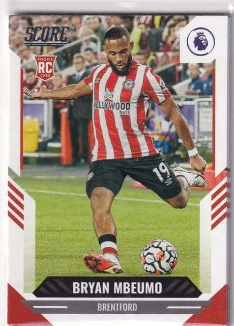 PANINI SCORE 2021-22 Premier League Nr. 58 Bryan Mbeumo Rookie Card RC ...