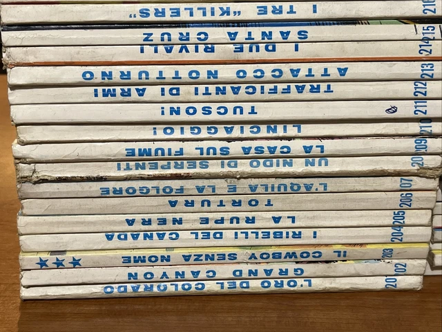 TEX LOTTO SEQUENZA completa albi da 201/300 in buono stato - sped ...