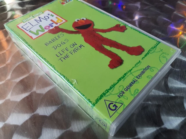 SESAME STREET: ELMO'S World - Vintage 2001 ABC For Kids VHS Video $9.90 ...
