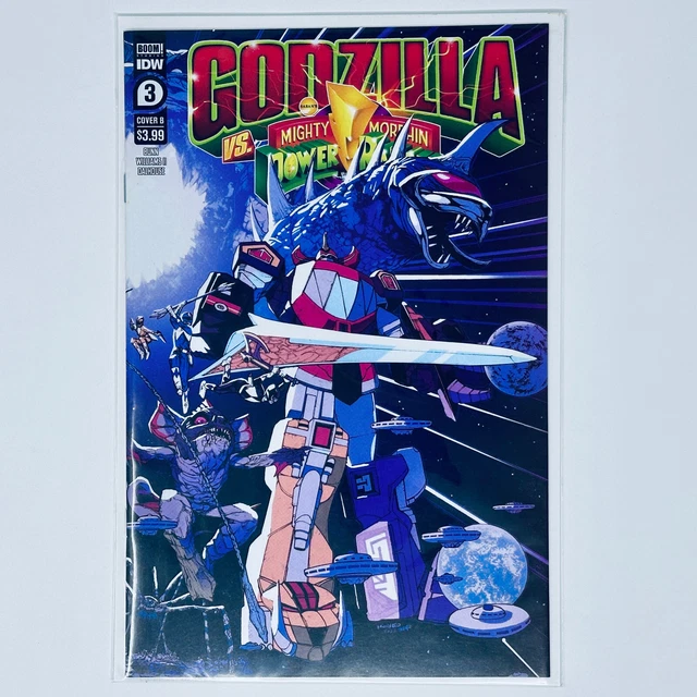 GODZILLA VS. MIGHTY Morphin Power Rangers #3 (IDW Publishing ...