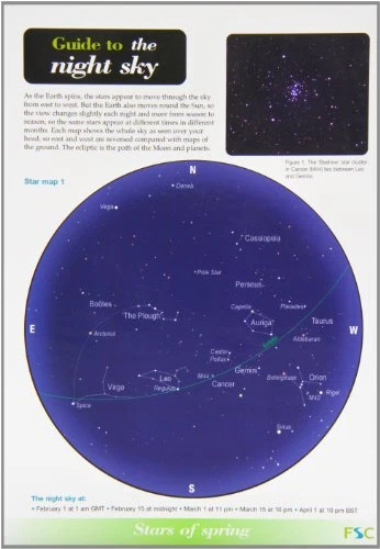 GUIDE TO THE Night Sky (Chart) by Penston, Margaret Other printed item ...