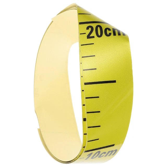 ALUMINUM LIQUID LEVEL Scale Sticker Pond Water Gauge Pool Accessories £ ...