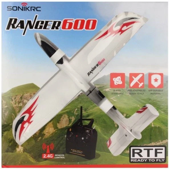 VOLANTEX/SONIK RANGER 600 RTF Flugzeug mit Flugstabilisierung, inkl ...