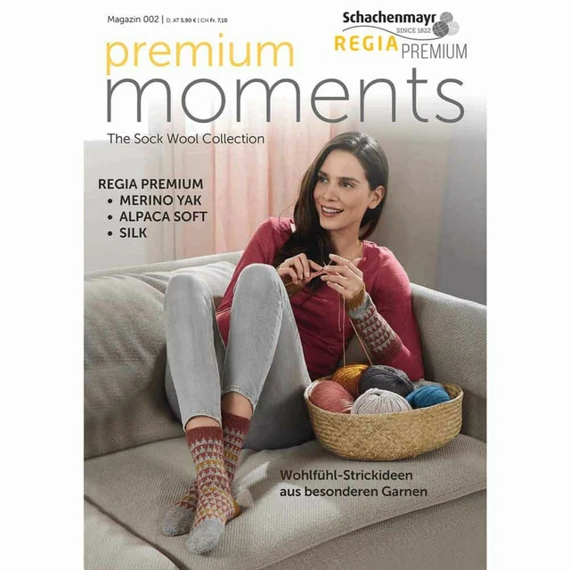 SCHACHENMAYR REGIA PREMIUM Moments Knitting Patterns The Sock Wool ...