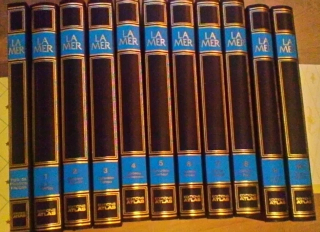LA MER*-*ENCYCLOPEDIE*ALPHA*VOLUMES -*COMPLETE*-*GRANGE Bateliere ...