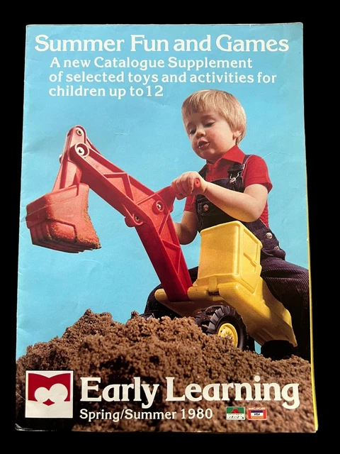 EARLY LEARNING CENTRE Catalogue Vintage Spring / Summer 1980 Poster £11.04 - PicClick UK