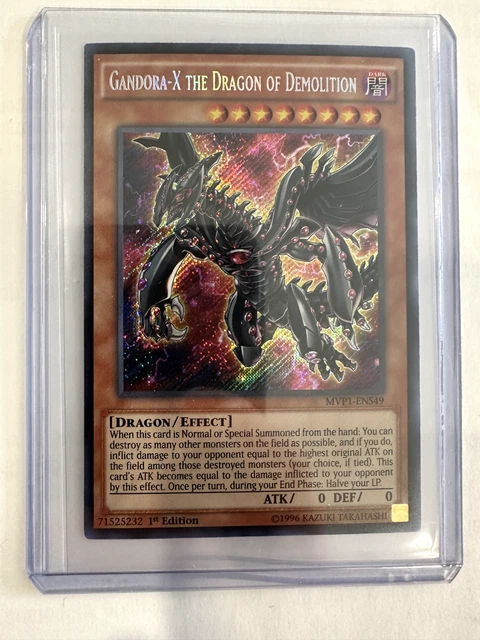 GANDORA-X THE DRAGON of Demolition 1st Edition MVP1-ENS49 *BRAND NEW ...