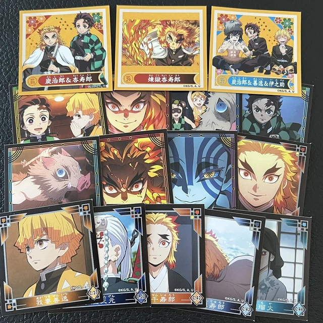 DEMON SLAYER KIMETSU Tanjiro Nezuko Inosuke Zenitsu Giyu Rengoku Tengen ...