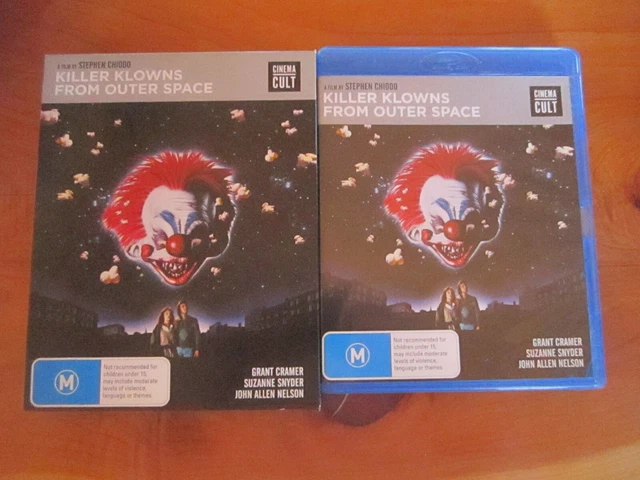 DVD BLU-RAY KILLER Klowns From Outer Space Cinema Cult Like New **Must ...
