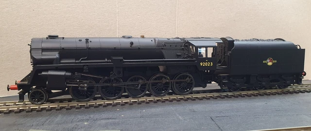 HORNBY OO STEAM Locomotive BR (Late) Class 9F, Crosti boiler, No. 92023 ...