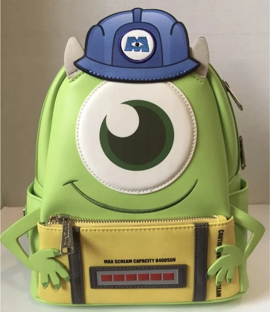 LOUNGEFLY DISNEY PIXAR Monsters Inc. Mike Wazowski Mini Backpack £74.99 ...