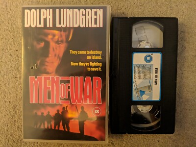 MEN OF WAR VHS Video Big Box Ex Rental Large Case EIV £9.99 - PicClick UK