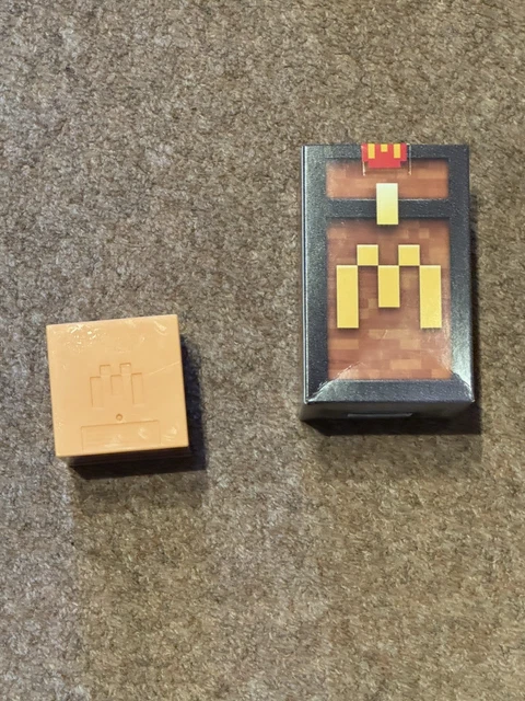 MCDONALDS 2025: MINECRAFT Mcdonald’s Adult Happy Meal Toy - Big Mac ...