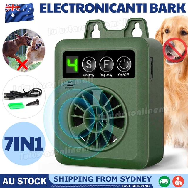 OUTDOOR ANTI BARK Device Ultrasonic Dog Barking Control Stop Repeller ...