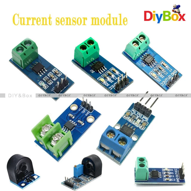 5A 20A 30A Range Current Sensor Module ACS712 714 For Arduino Raspberry ...