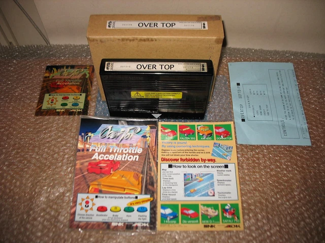 OVER TOP NEO Geo Mvs Kit 100% Original Snk! EUR 399,99 - PicClick FR