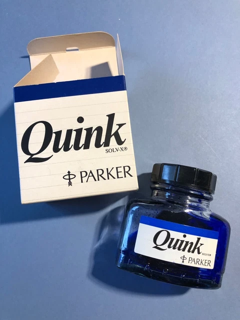 CLASSIC ORIGINAL QUINK ink Bottle and box, empty £4.00 - PicClick UK