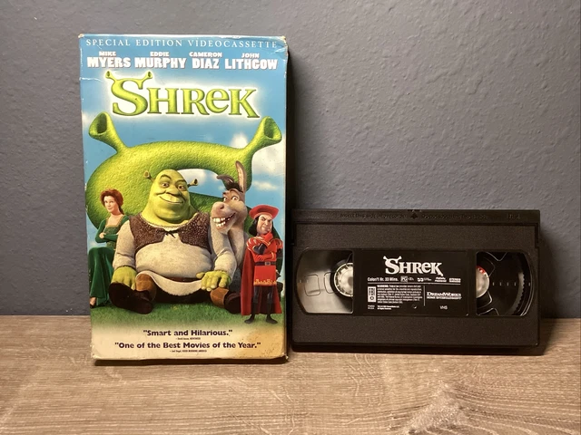 SHREK (VHS, 2001) SPECIAL EDITION BIG BOX - RARE SEE PICS £4.69 ...