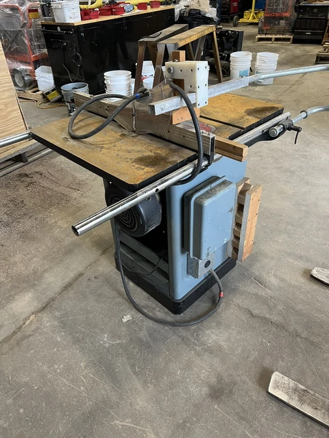 DELTA 34-806 10& Unisaw Tilting Arbor Saw Table Saw $1,299.00 - PicClick