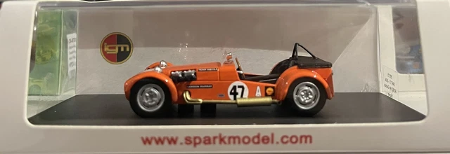 SPARK 1/43 SP175 Lotus Seven T1-IGM Ford by Gordon Murray #47 1967 ...