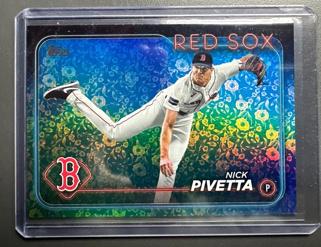 SCHEDA NICK PIVETTA (Boston Red Sox) 2024 Topps Fiori di Pasqua #17 ...