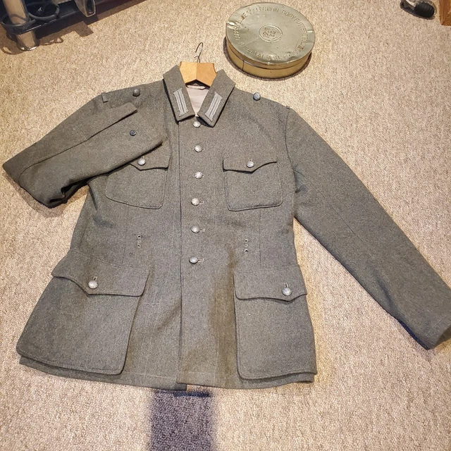 WW2 GERMAN M42 Tunic Uniform . Incredible Reproduction And Insignia ...