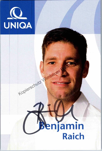 ORIGINAL AUTOGRAMM BENJAMIN Raich Skirennen /// Autograph signiert ...