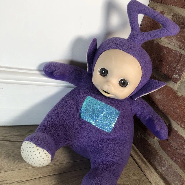 TELETUBBIES TINKY WINKY Plush Soft Toy Vintage Rare L25" Tomy £17.99 ...