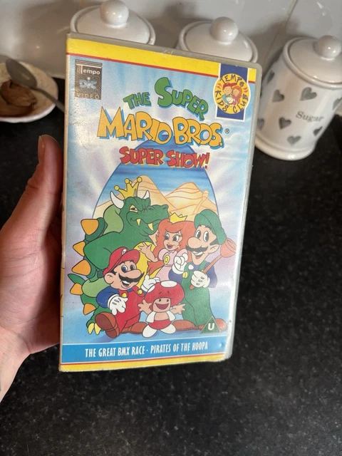 VINTAGE VHS TAPE Super Mario Bros Super Show Grt Bmx Race Pirates ...
