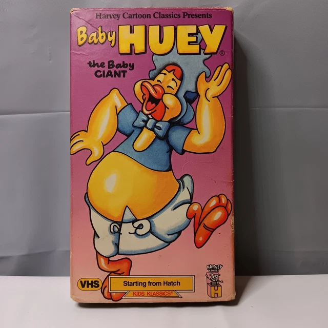 BABY HUEY THE Baby Giant VHS Starting From Hatch Harvey Cartoon ...