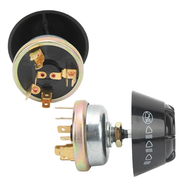 TRACTOR LIGHT HORN Switch Horn Push Button Metal Toggle Switch ...