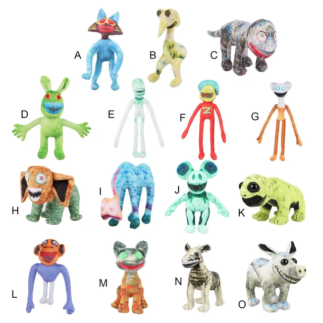 ZOONOMALY STUFFED PLUSH Toys, Horror Game Plush Toys,Plush Pillow ...