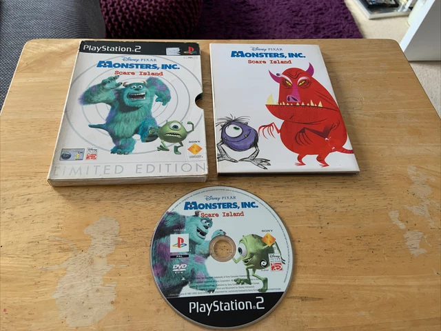 DISNEY/PIXAR MONSTERS INC Scare Island Limited Edition Sony PS2 - PAL ...
