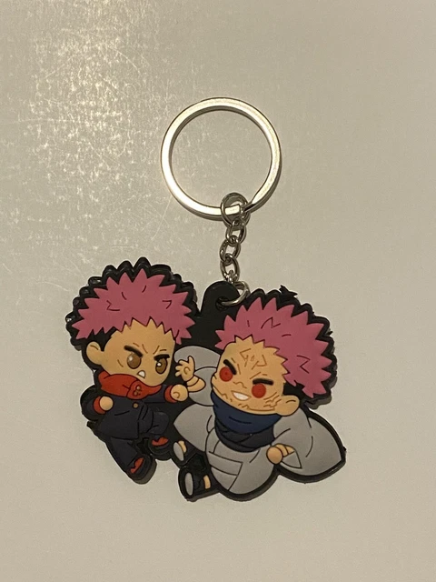 JUJUTSU KAISEN YUJI Sakuna PVC Double Sided 3D Keyring Keychain Anime ...