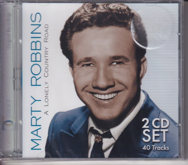 MARTY ROBBINS A Lonely Country Road (CD 2008) NEW SEALED 40 Songs Best ...