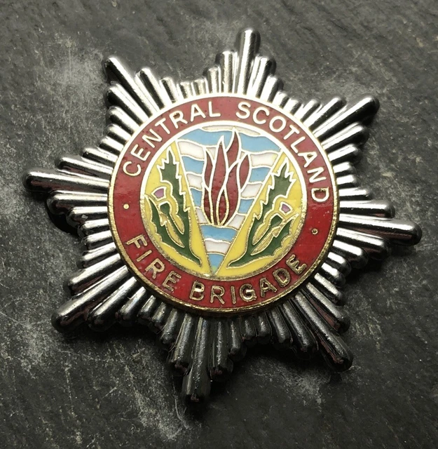 OBSOLETE CENTRAL SCOTLAND Fire Brigade Cap Badge. £13.50 - PicClick UK